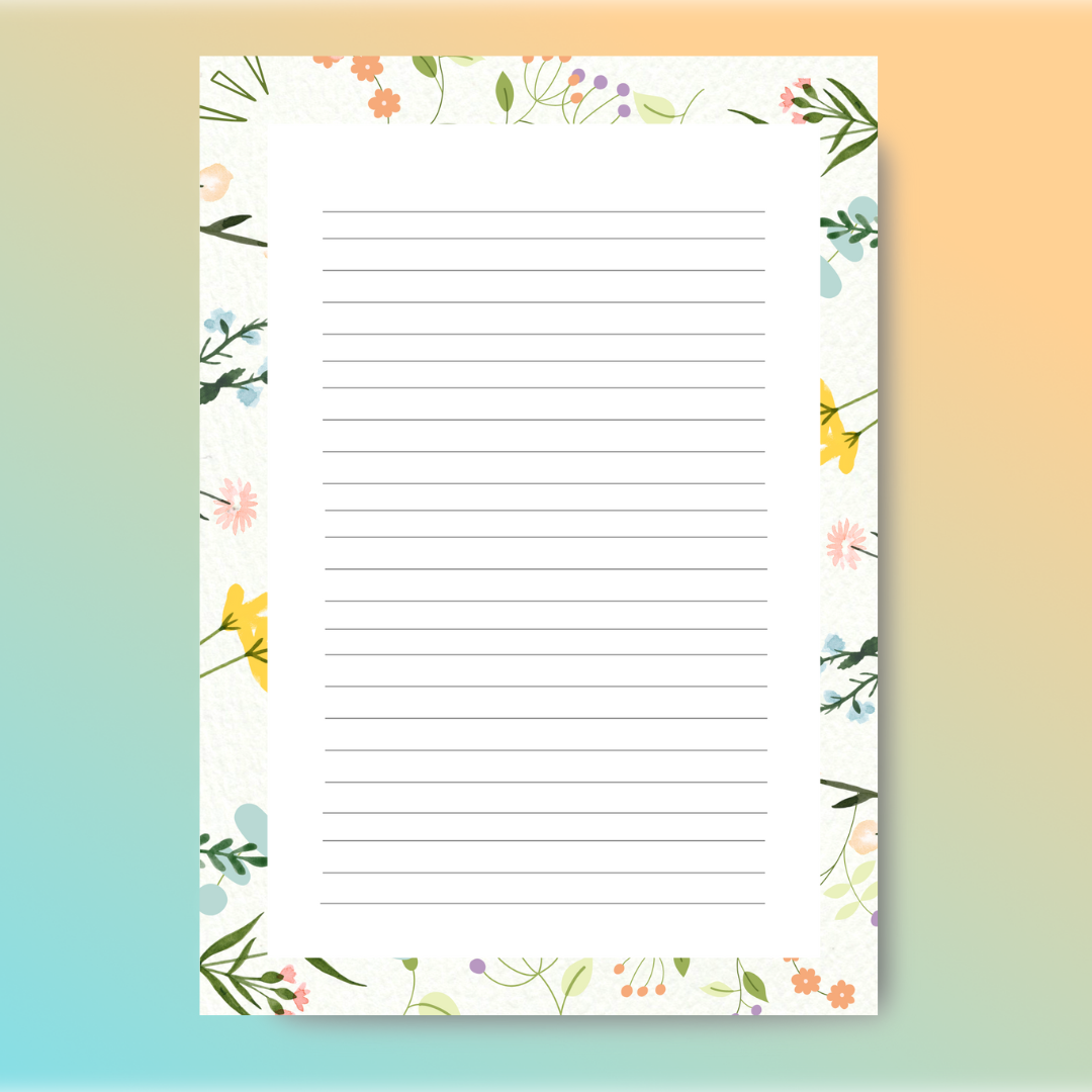 Zarya Personalised Notepad & Exam Pad - Valenna