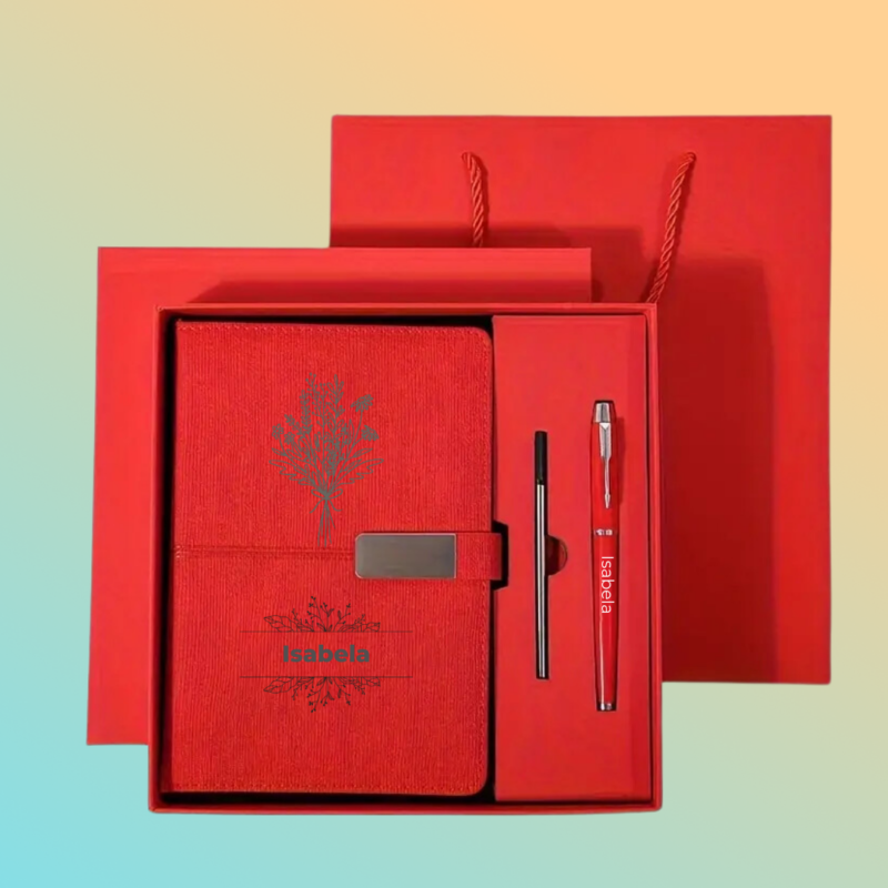 Personalised & Custom Branded Leather Notebooks