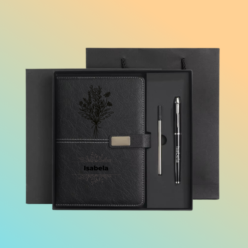 Personalised & Custom Branded Leather Notebooks