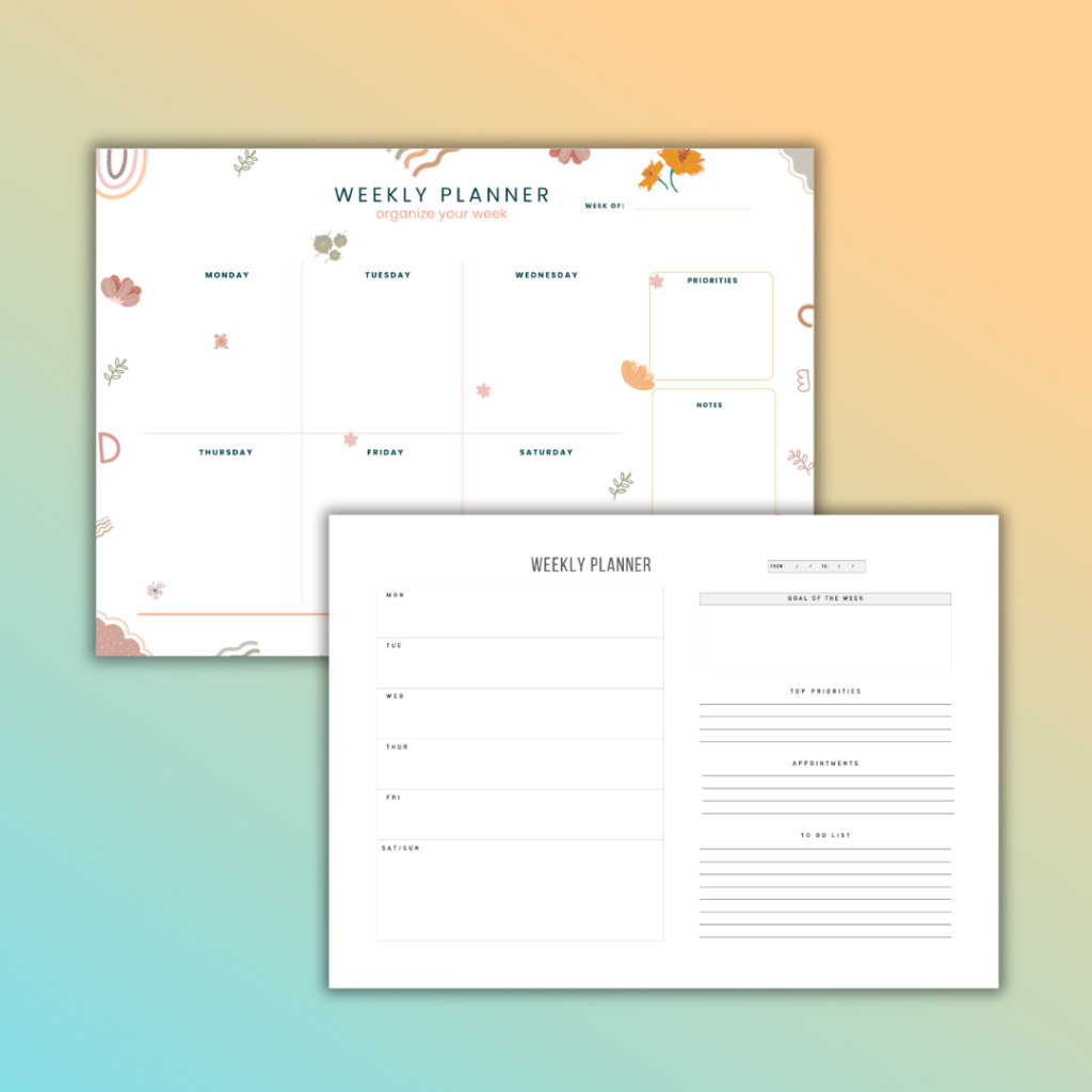 Custom Deskpad Printing Services – Branded Weekly & Monthly Planners ...