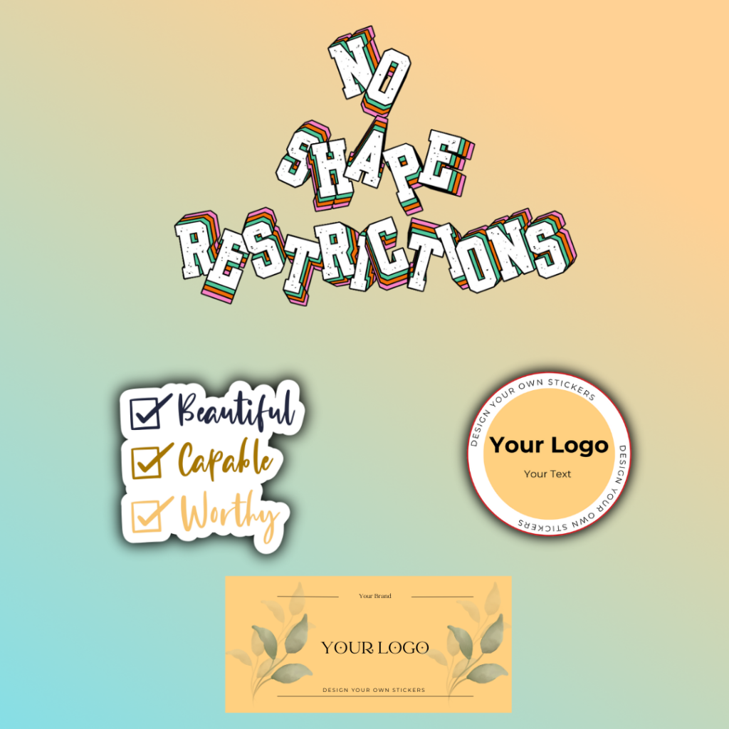 Custom Die Cut Stickers – Unique Shapes with Your Logo – Vinyl ...