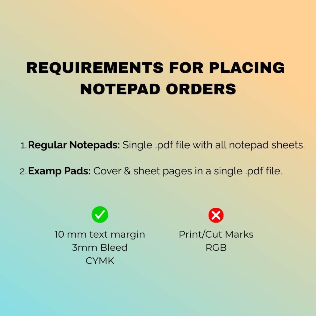 Custom Notepad Printing Services – Branded Tear-Off Pads with Your Logo ...