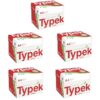 Typek A4 White Copy Paper 5 Box Combo –25 Reams (12500 Sheets) - Valenna