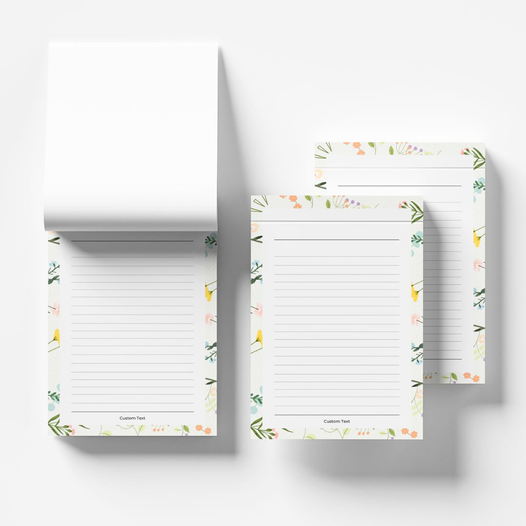 Teacher Personalised Notepad | Custom Memo Pad with Name, Zarya - Valenna