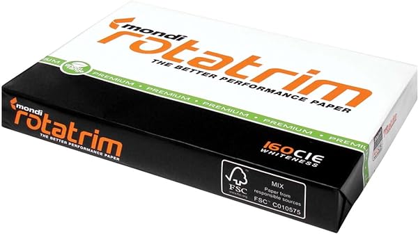 Mondi Rotatrim A3 Printing Paper - 500 Sheets 80gsm - 1 Ream - Valenna